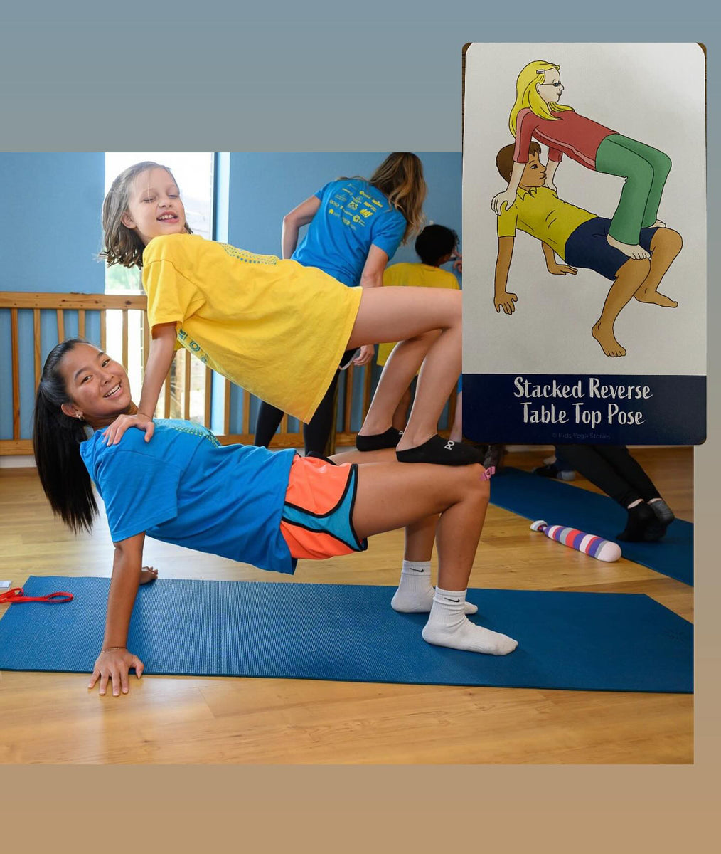Partner Yoga Poses Cards for Kids – Kids Yoga Stories