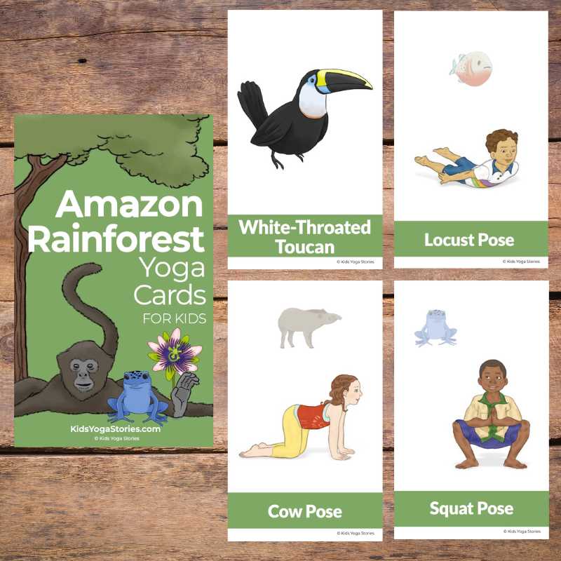 Jungle Yoga Lesson Planning Pack – Kids Yoga Stories