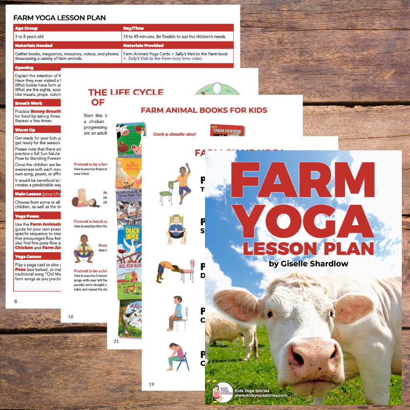 Farm Yoga Lesson Planning Pack – Kids Yoga Stories