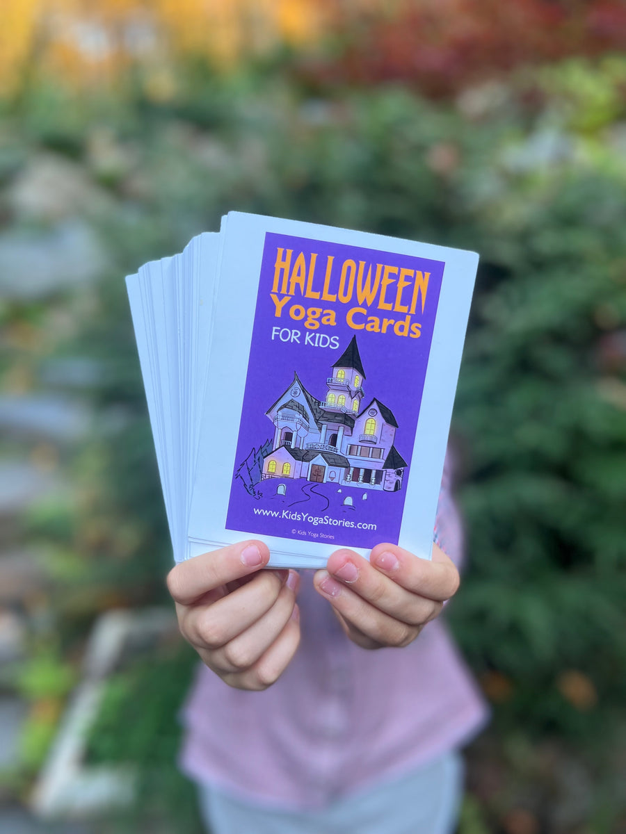 Halloween Yoga Cards for Kids – Kids Yoga Stories