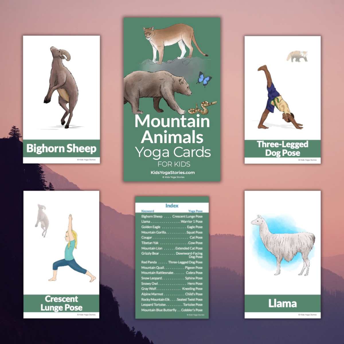 Ecosystems Yoga Pack – Kids Yoga Stories