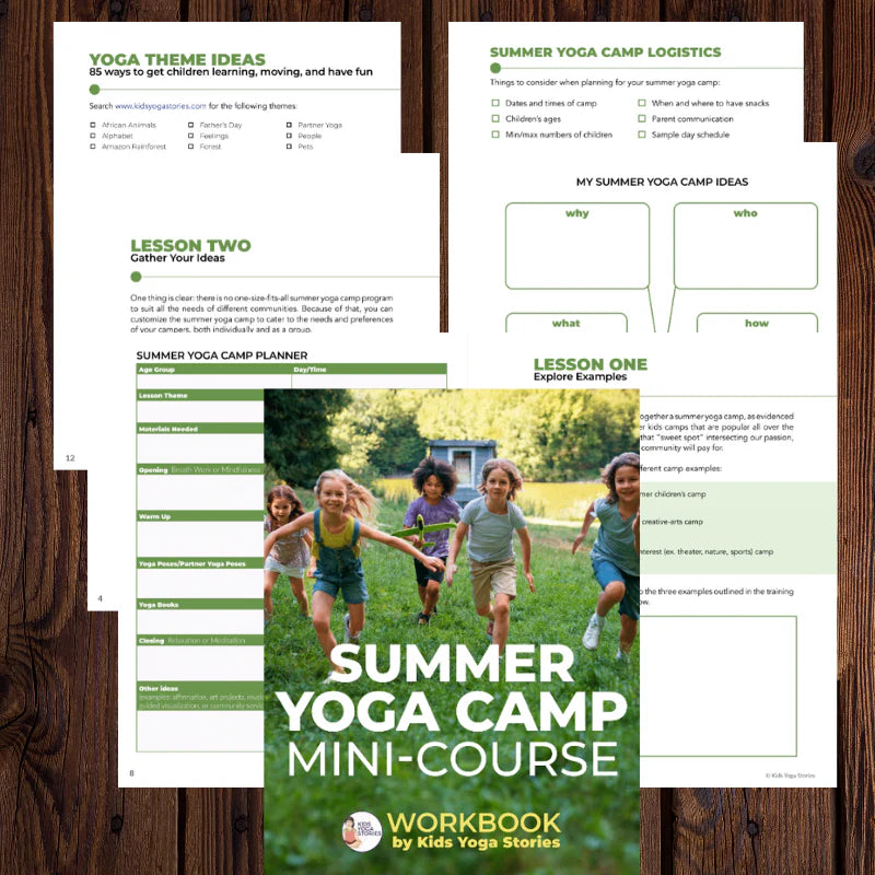 Summer Yoga Camp Mini-Course + BONUS – Kids Yoga Stories