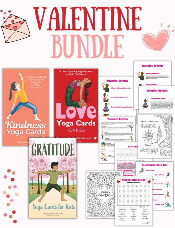 Valentine Bundle – Kids Yoga Stories