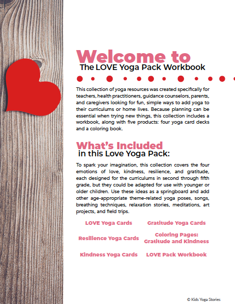 LOVE Yoga Pack – Kids Yoga Stories