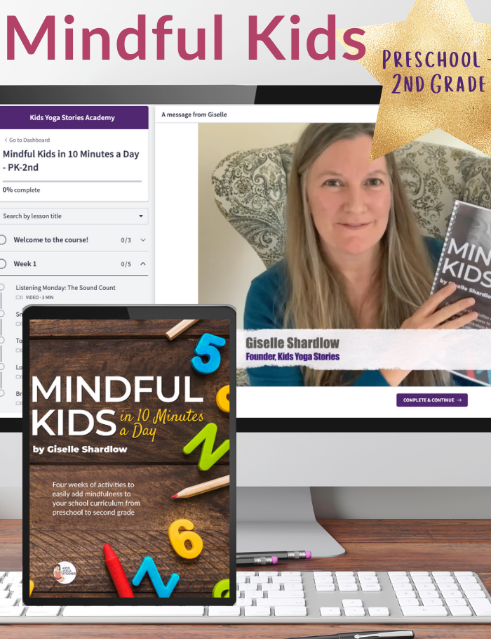 Mindful Kids in 10 Minutes a Day: Preschool-2nd PLUS (Workbook + Video ...