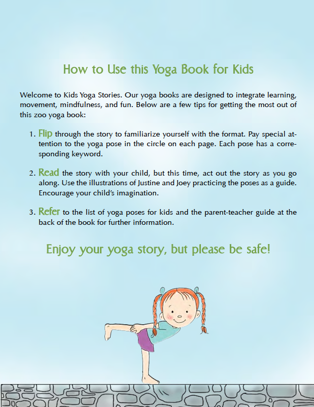 Justine and Joey at the Zoo – Kids Yoga Stories