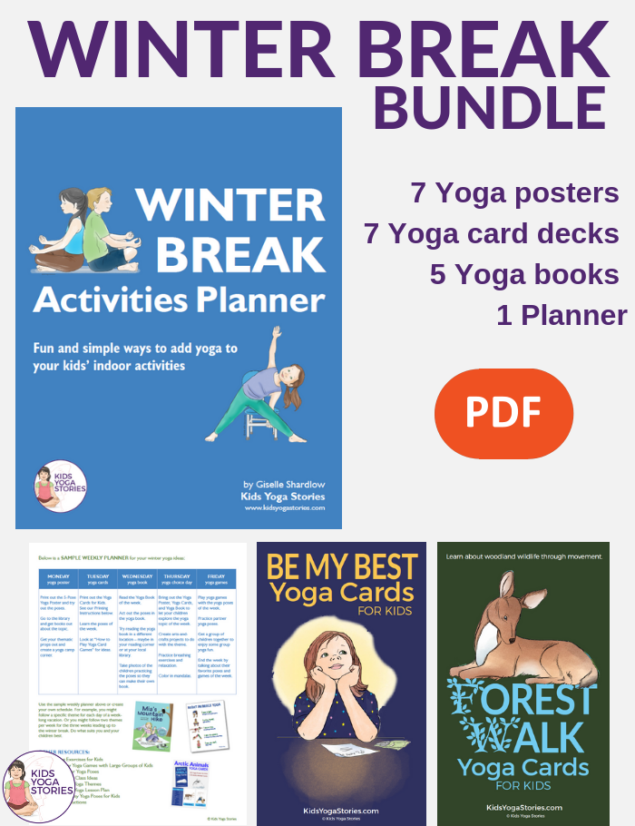 Winter Break Activities Bundle – Kids Yoga Stories