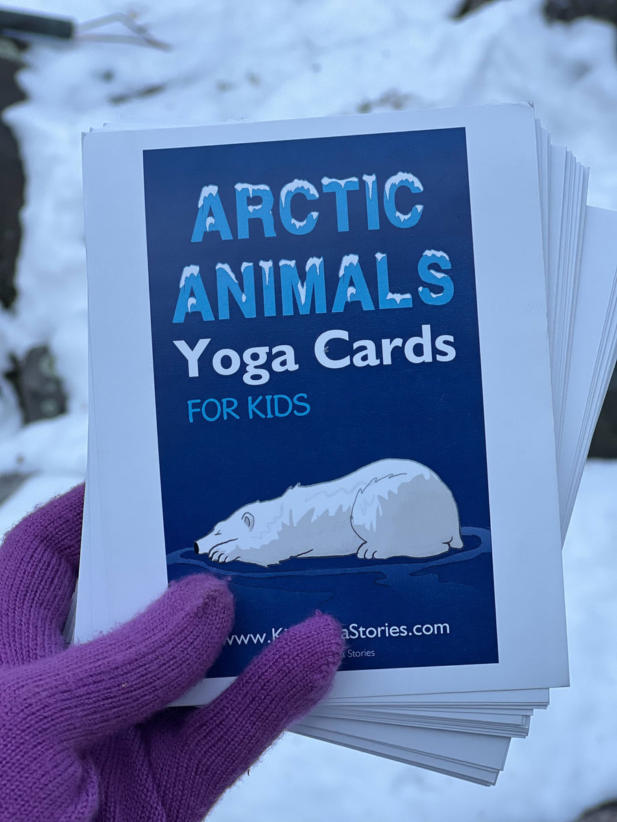 Arctic Animals Yoga Cards for Kids – Kids Yoga Stories