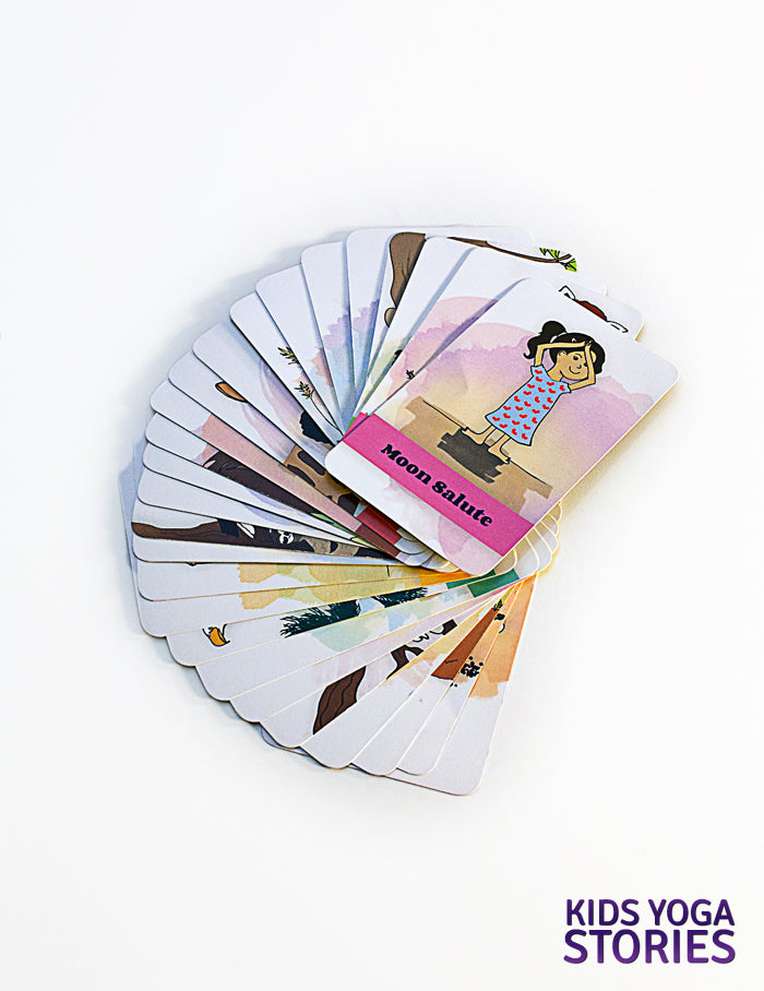 Good Night, Animal World Yoga Cards – Kids Yoga Stories