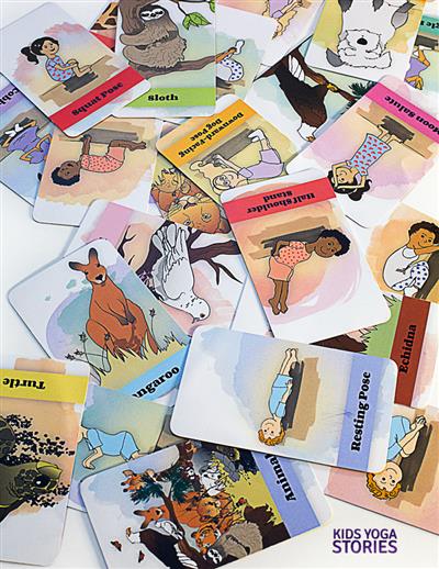Good Night, Animal World Yoga Cards – Kids Yoga Stories