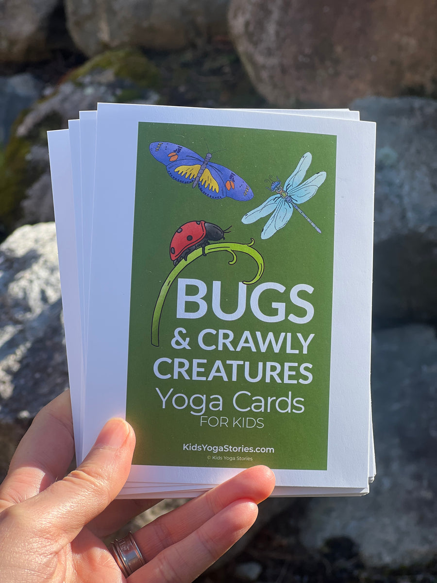 Bugs & Crawly Creatures Yoga Cards for Kids – Kids Yoga Stories