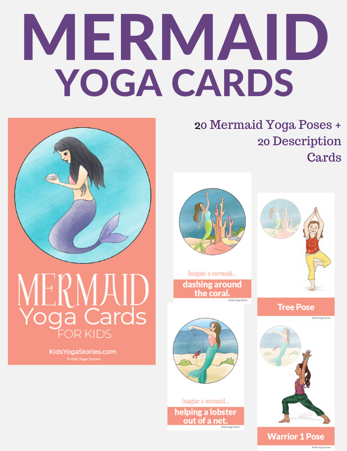 Mermaid Yoga Cards for Kids – Kids Yoga Stories