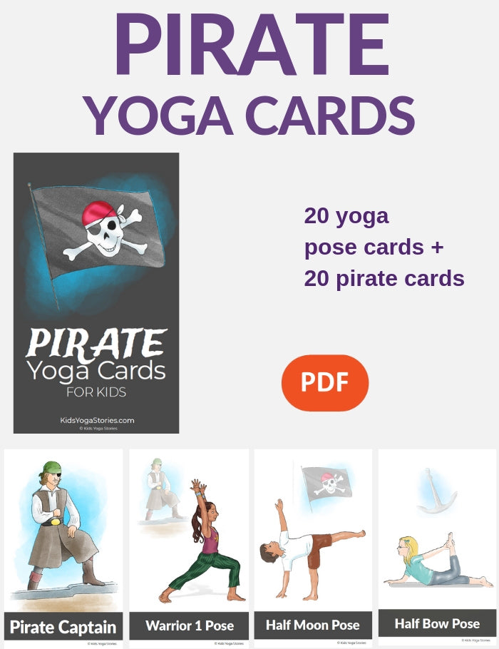 Pirate Yoga Cards for Kids – Kids Yoga Stories