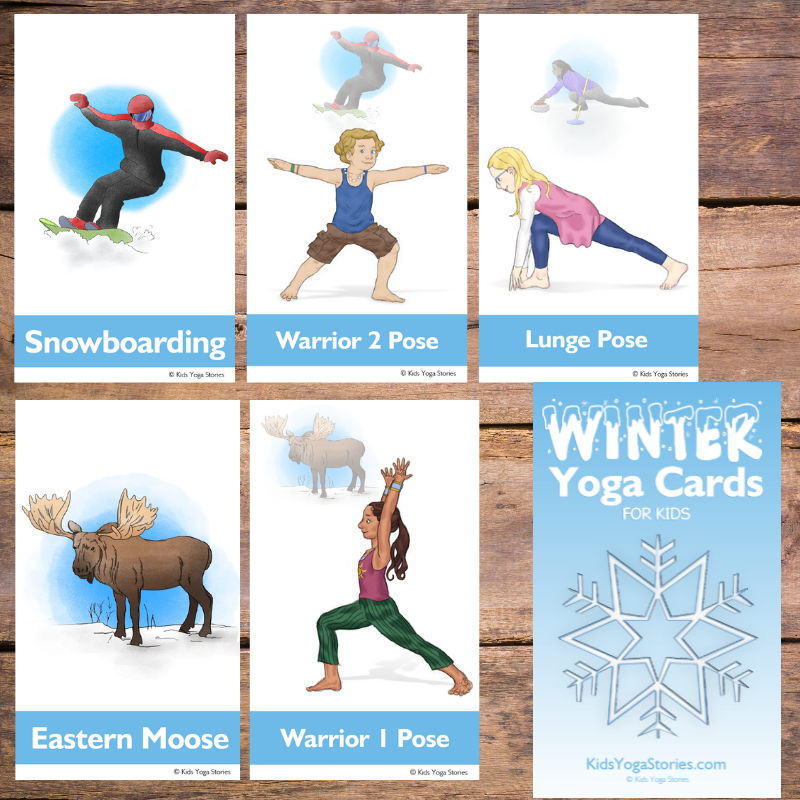 Winter Yoga Lesson Planning Pack – Kids Yoga Stories