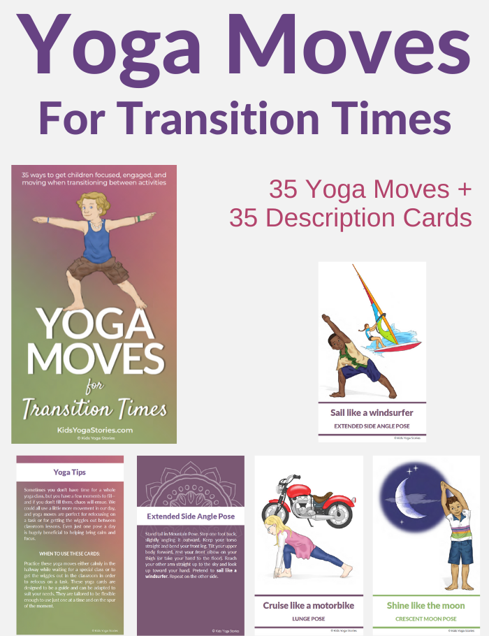 Yoga Moves for Transition Times – Kids Yoga Stories