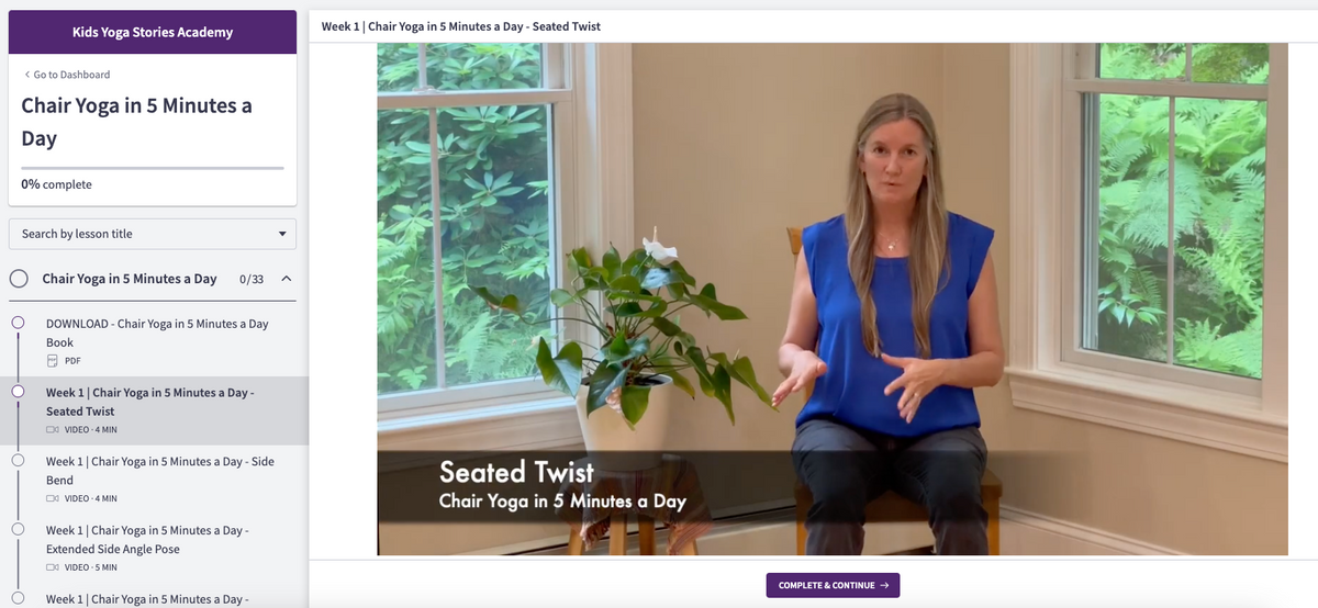 Chair Yoga in 5 Minutes a Day (+ Videos within Kids Yoga Academy ...