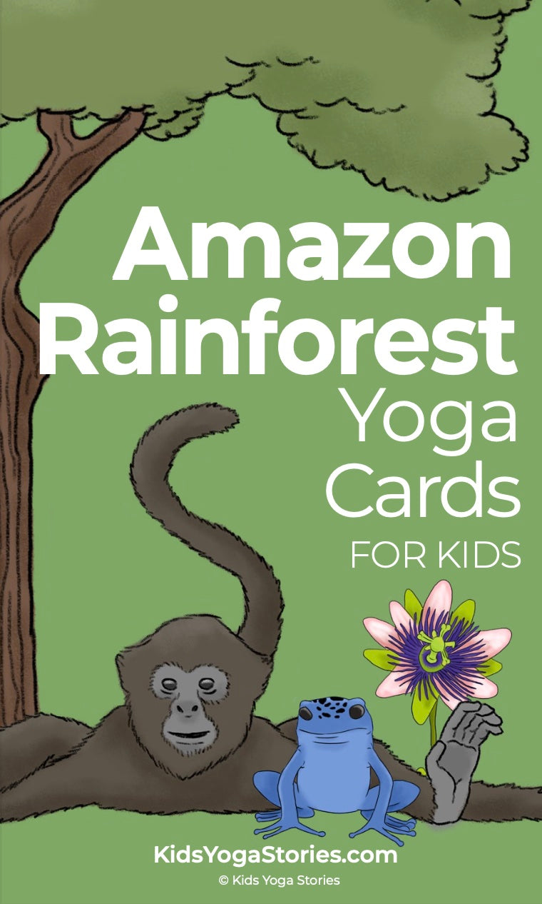 Farm Animals Yoga Cards for Kids – Kids Yoga Stories