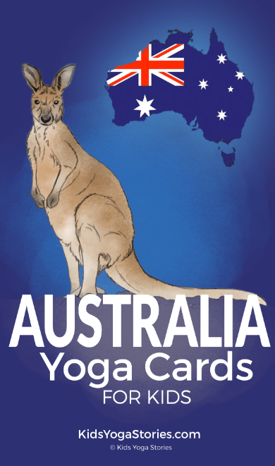 Australia Yoga Cards for Kids – Kids Yoga Stories