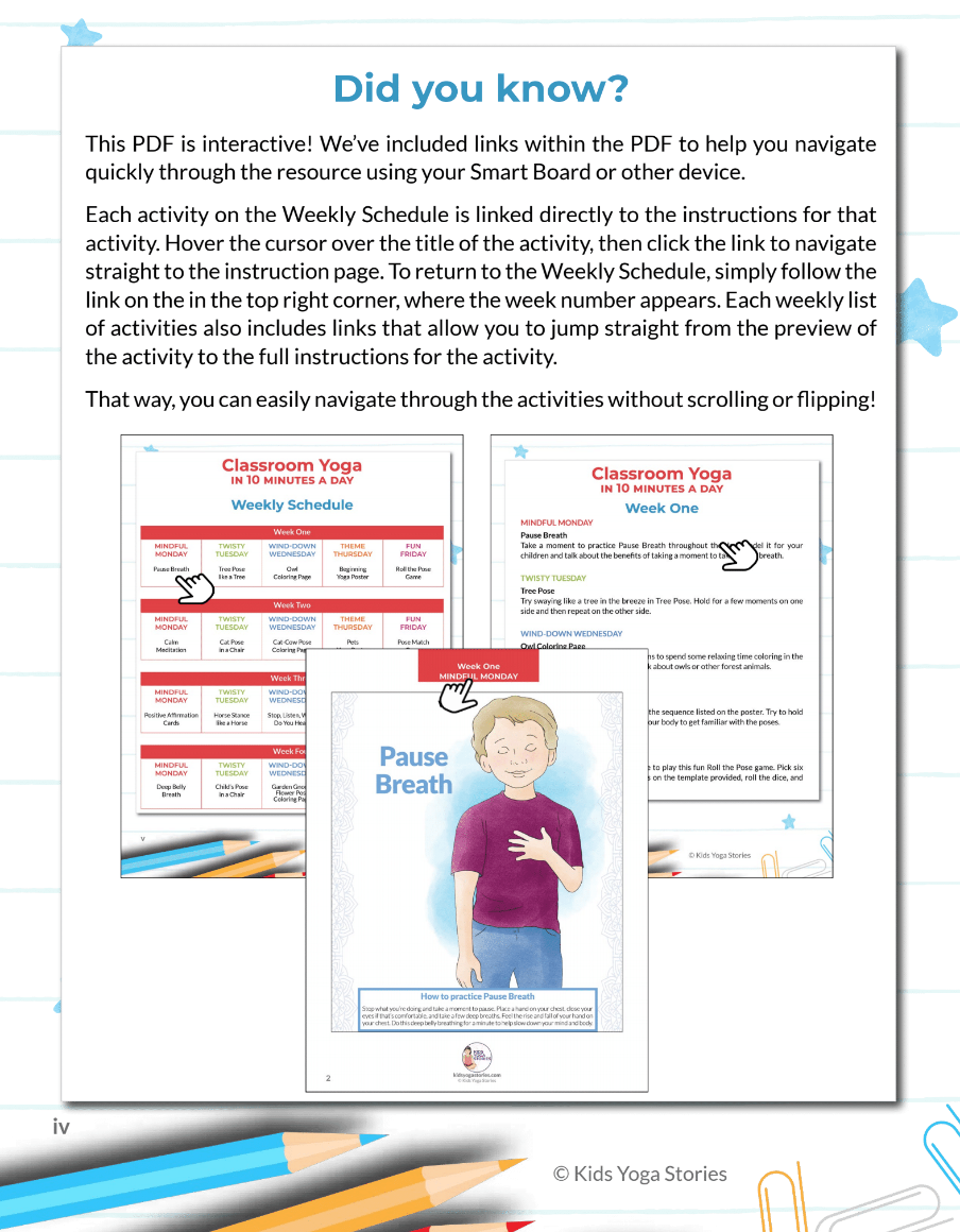 Classroom Yoga in 10 Minutes a Day - PLUS (Special Offer) – Kids Yoga ...