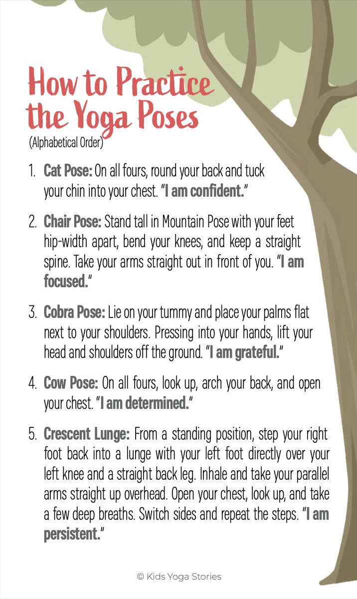 Growth Mindset Yoga Cards for Kids – Kids Yoga Stories