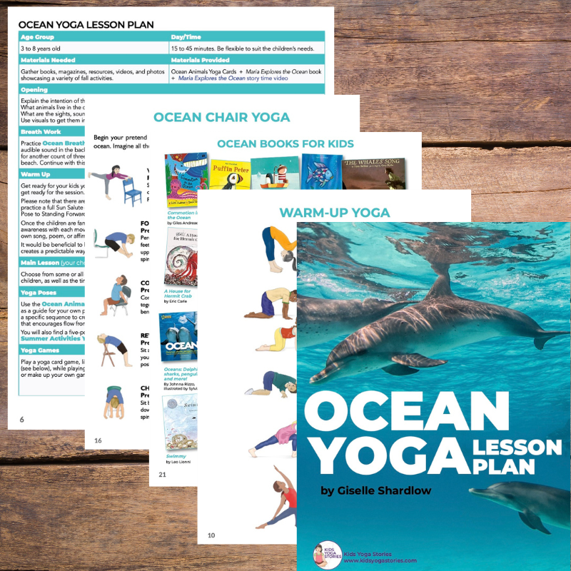 Ocean Yoga Lesson Planning Pack – Kids Yoga Stories