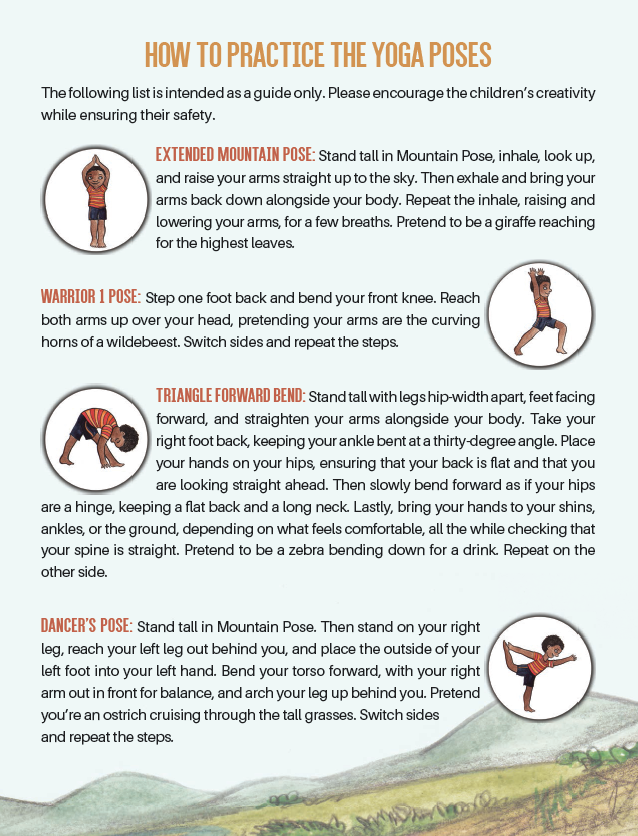 123 African Safari: A Kids Yoga Counting Book – Kids Yoga Stories