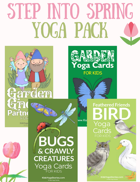 Step into Spring Yoga Pack – Kids Yoga Stories