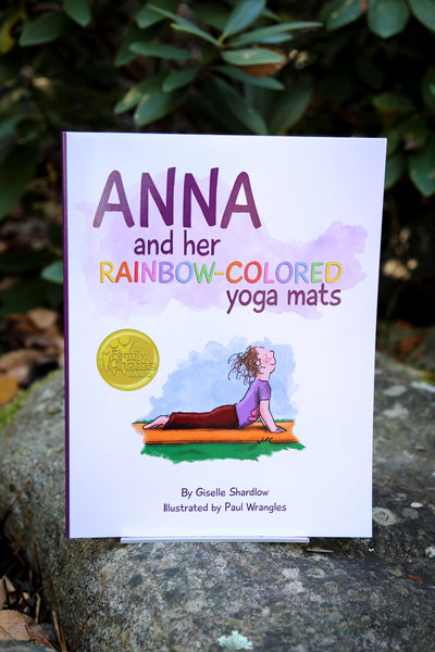 Anna and her Rainbow-Colored Yoga Mats – Kids Yoga Stories