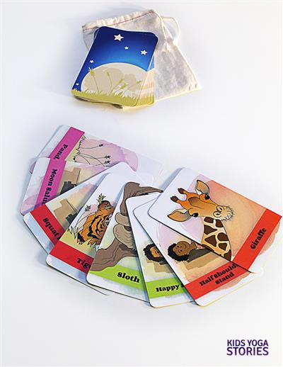 Good Night, Animal World Yoga Cards – Kids Yoga Stories