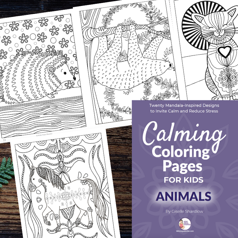 calm coloring pages for kids