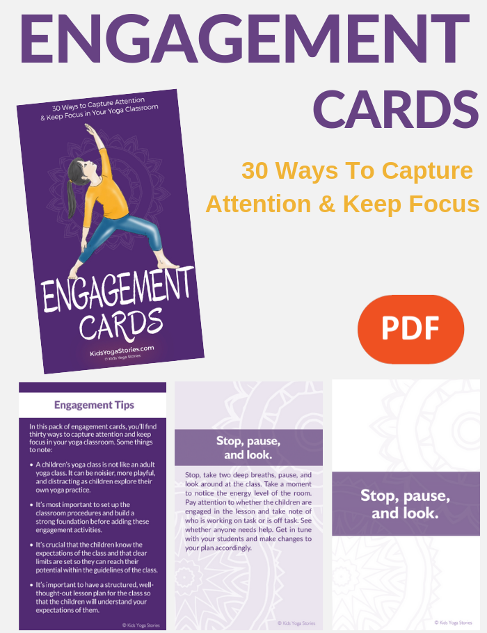 Engagement Cards – Kids Yoga Stories