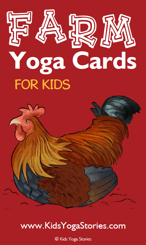Farm Animals Yoga Cards for Kids – Kids Yoga Stories