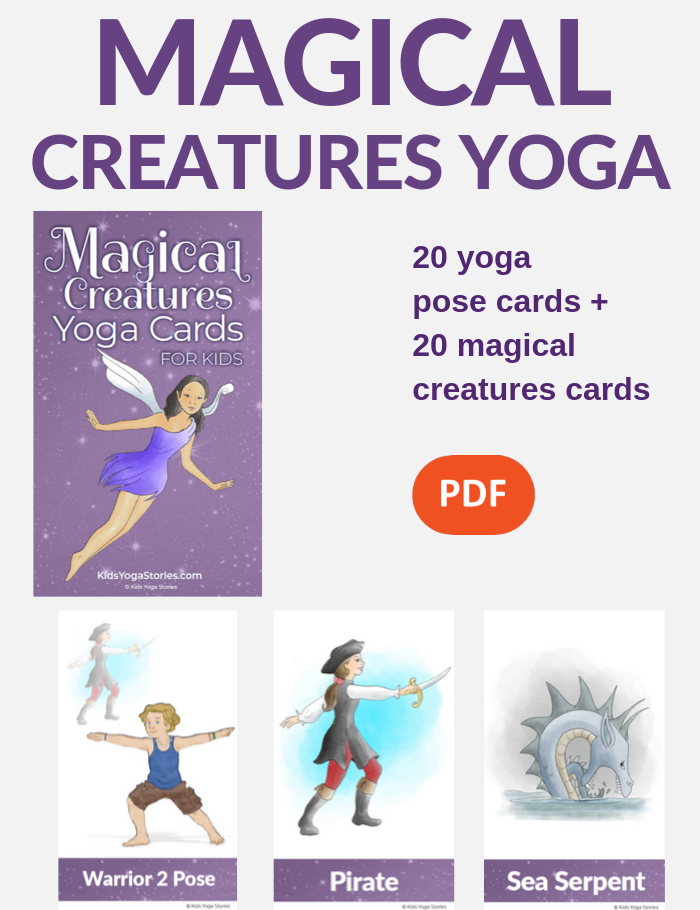 Magical Creatures Yoga Cards – Kids Yoga Stories