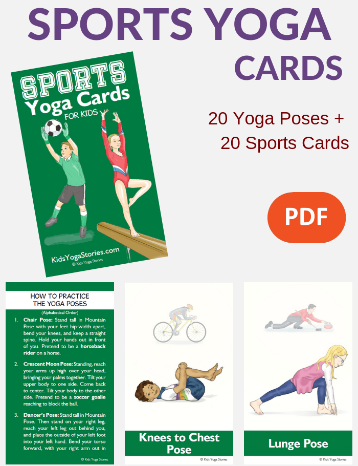 Sports Yoga Cards for Kids – Kids Yoga Stories